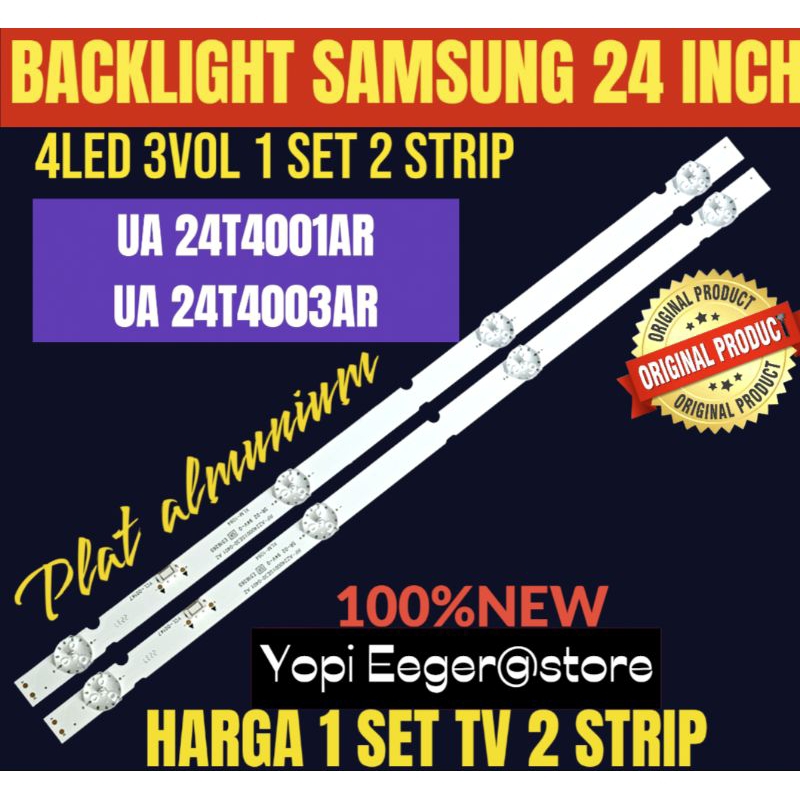 Jual BACKLIGHT TV LCD LED SAMSUNG 24 INCH UA-24T4001AR-UA-24T4003AR BACKLIGHT TV 24 INCH ...