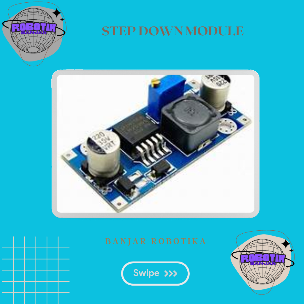 Jual LM2596 DC-DC Adjustable StepDown Step Down Power Supply Module ...