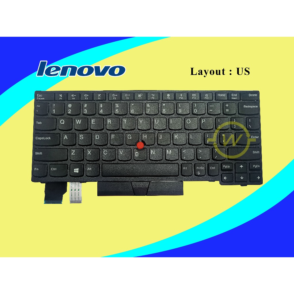 Jual Keyboard Laptop Lenovo Thinkpad X280 X390 A285 X285 X13 Series ...