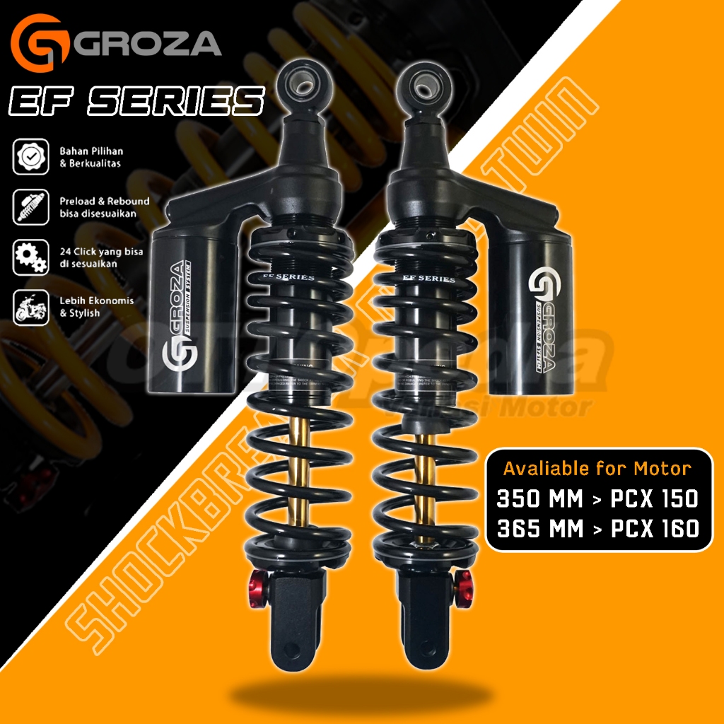 Jual Shock Breaker Groza Honda PCX 150 / PCX160 Sok Klik Rebound EF ...