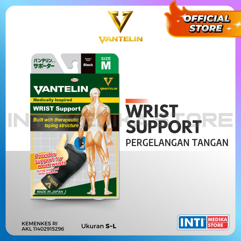 Jual VANTELIN - Protection Wrist Support Deker Penyangga Pergelangan ...