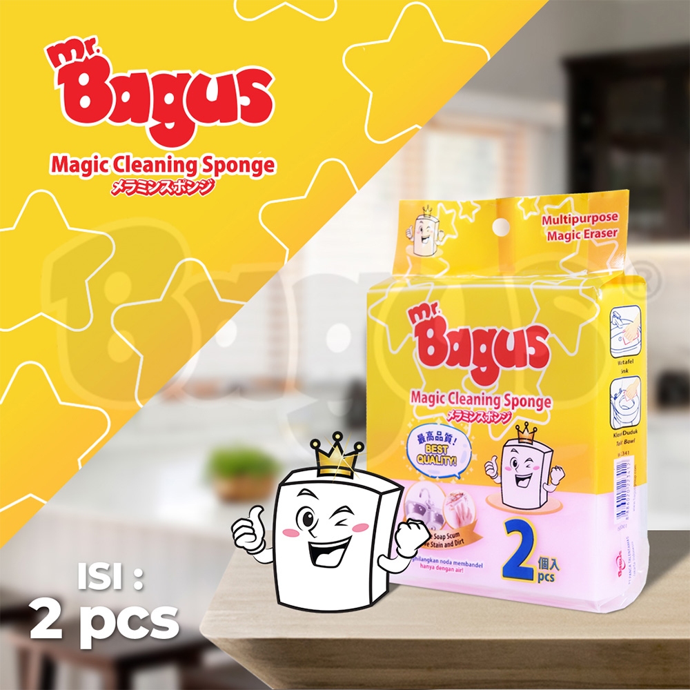 Jual OCA Mr. Bagus Magic Sponge (Spon Ajaib) 2s W-22341 | Shopee Indonesia