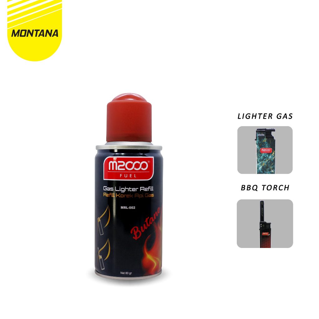 Jual MONTANA Refill Korek Api Gas Lighter 80g Modern Contemporary MRL ...
