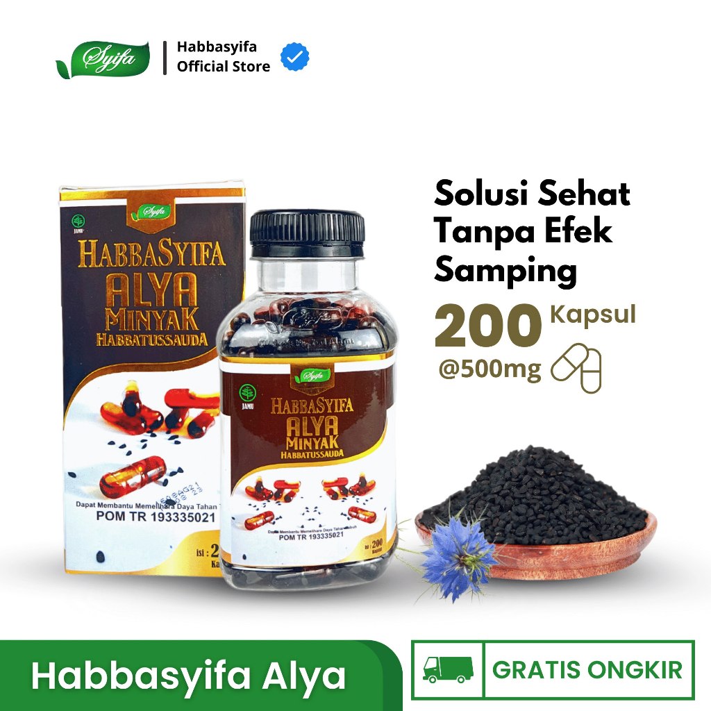 Jual Minyak Habbatusauda Habbasyifa Alya Habbat (Habbatussauda) 200 ...