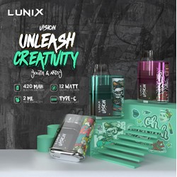 Jual Lunix Vision Pod System Kit Clear Green Clear Pink Pure Clear ...