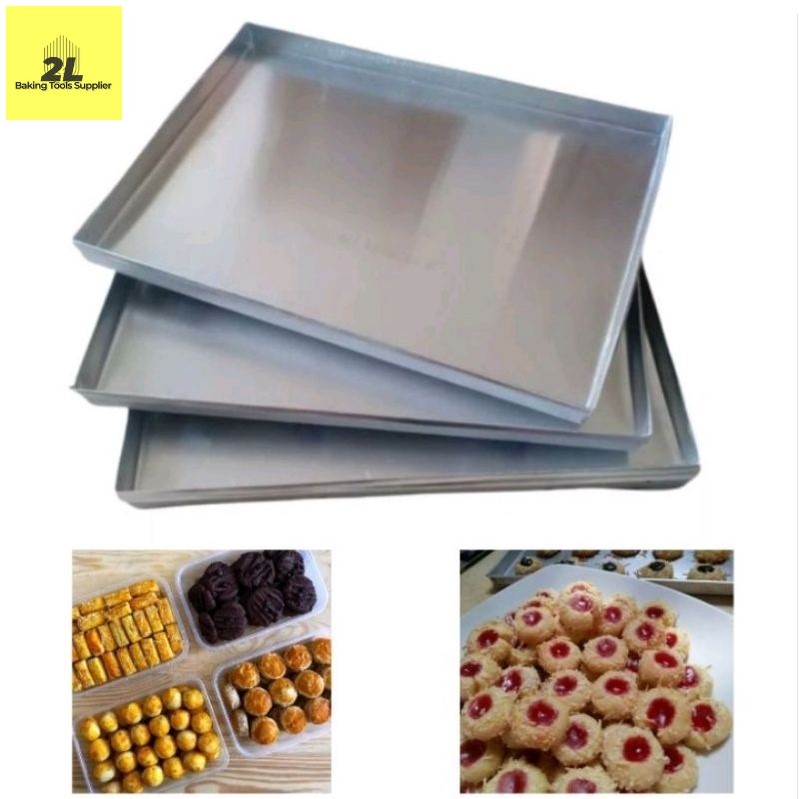 Jual Loyang kue kering loyang roti gulung loyang oven loyang kotak ...