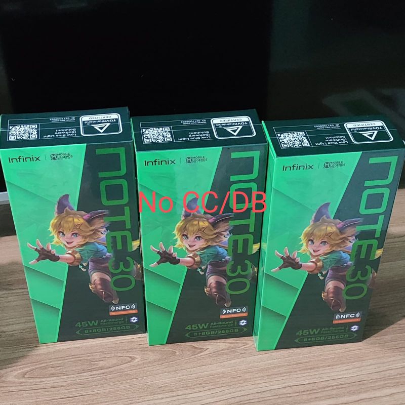 Jual Infinix note 30 8/256gb new segel norepack | Shopee Indonesia