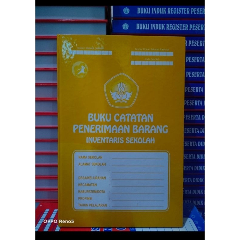 Jual Buku Catatan Penerimaan Barang Inventaris Sekolah | Shopee Indonesia