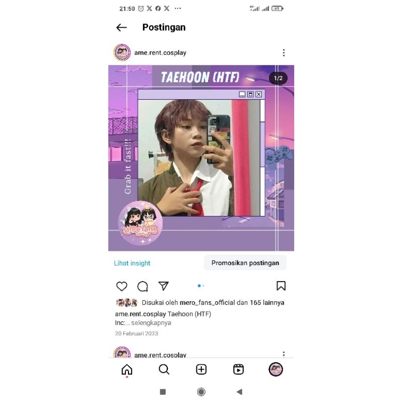 Jual wts cosplay htf (how to fight) taehoon dan gaeul | Shopee Indonesia
