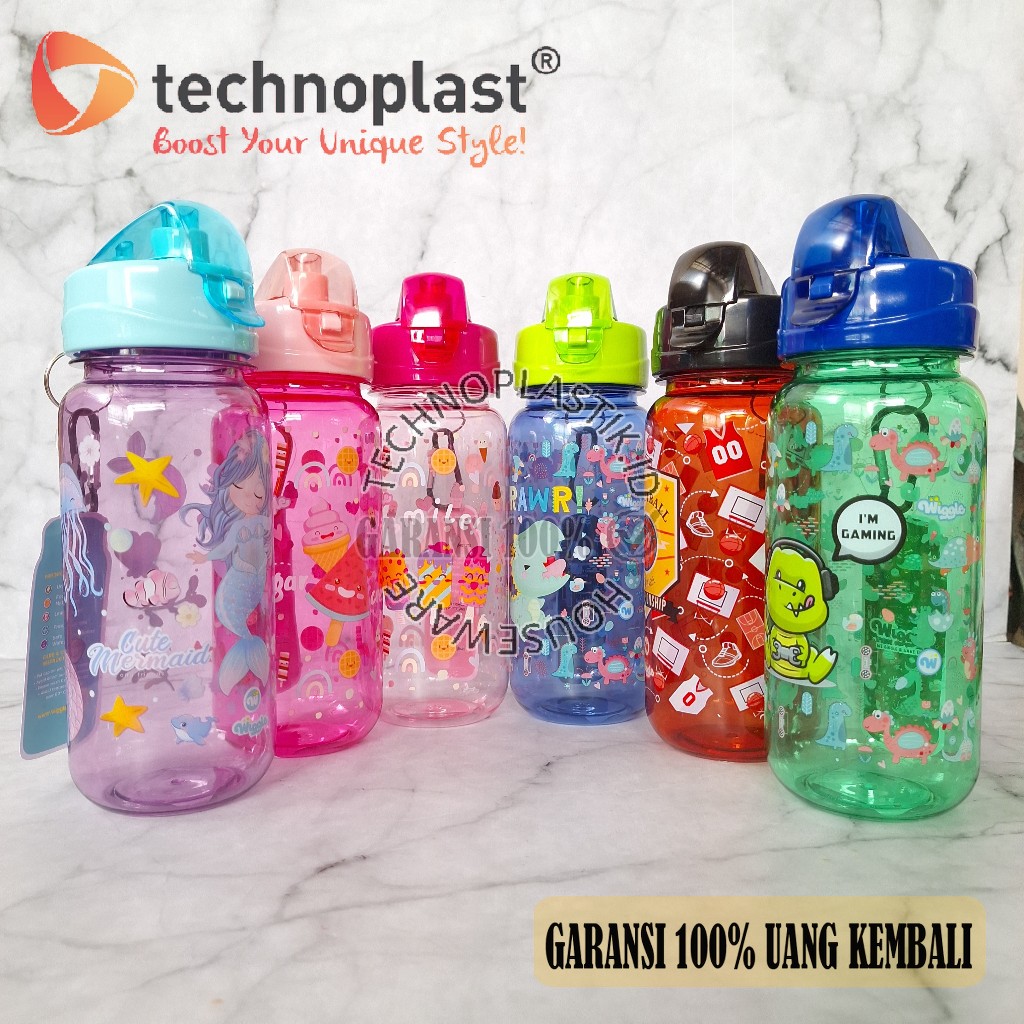 Jual TECHNOPLAST Sport Bottle 670Ml & 670Ml Botol Minum Anak Kreatif Super Murah | Shopee Indonesia