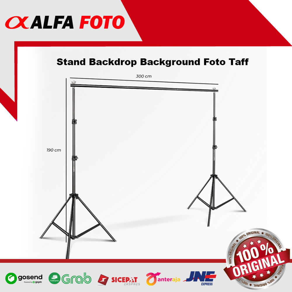 Jual Stand Bracket Background Backdrop Foto Studio 300cm x190cm ...