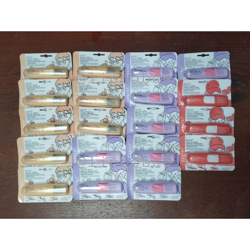 Jual [READY STOCK] INHALER PASTEL FRUITY SCENT VANILLA VANILA ORANGE ...