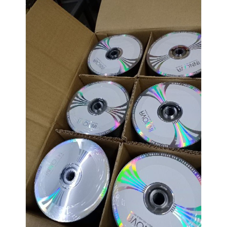 Jual Kemasan Baru CDR Innova 52x CDR murah GRADE A CDR 7 mb ZNA ...