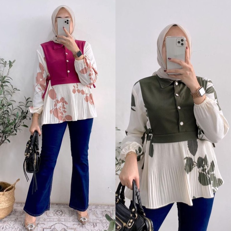 Jual ATASAN PREMIUM PLISKET | Shopee Indonesia