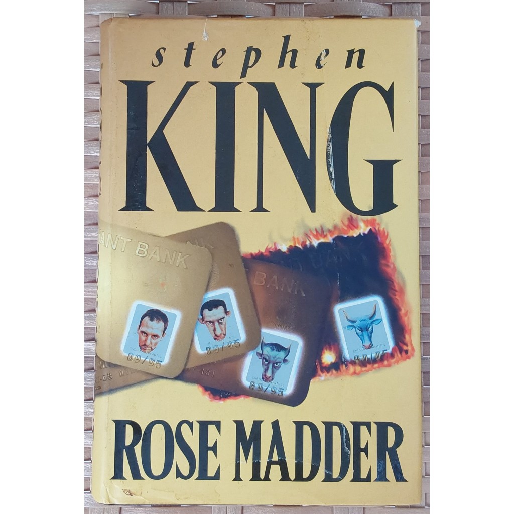 Jual HORROR - Rose Madder by Stephen King, 1995, (English/buku bahasa ...