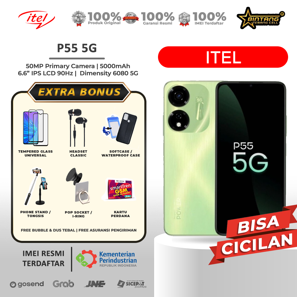 Jual itel p65 ram 8/128gb itel p55 5G ram 6/128Gb 5G itel p55 4G NFC 8/256 8/128 garansi by ...