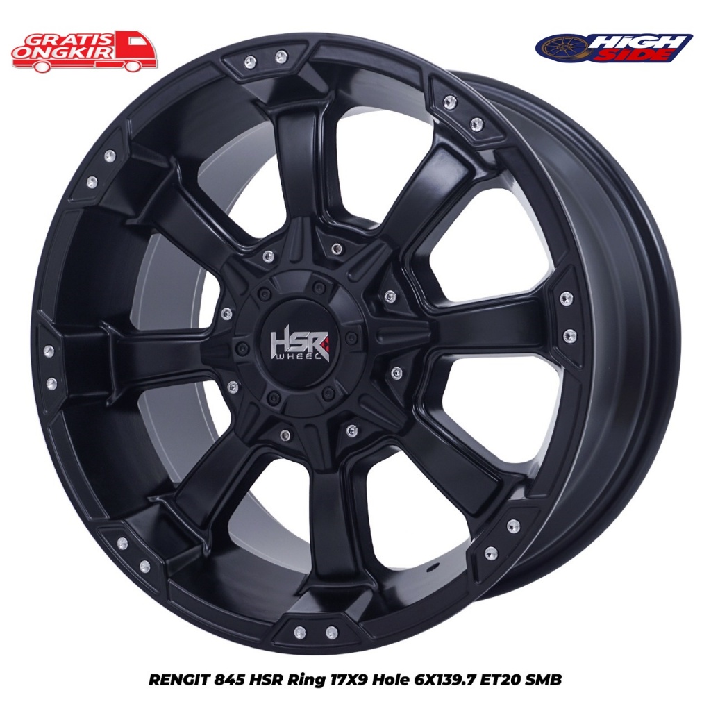 Jual Velg Racing Ring 17 Mobil Ford Ranger, Pajero, Fortuner, Hilux ...