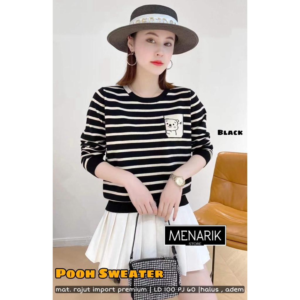 Jual POOH SWEATER RAJUT IMPORT PREMIUM LD 100 PJ 60 HALUS ADEM BY ...