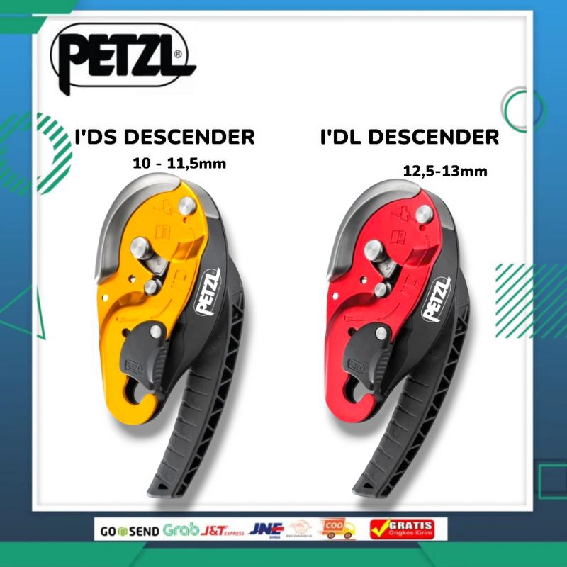 Jual PETZL ID'S DESCENDER ORIGINAL ROPE /PETZL ID'L DESCENDER ORIGINAL ...