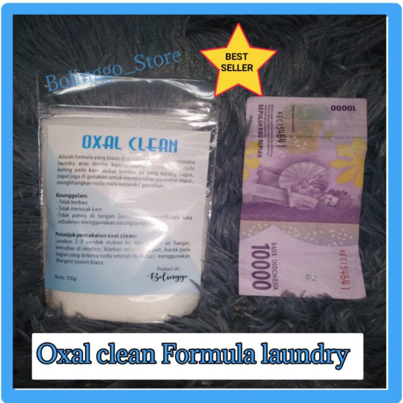 Jual ( TERMURAH ORIGINAL)OXAL CLEAN FORMULA LAUNDRY PEMBERSIH AJAIB ...