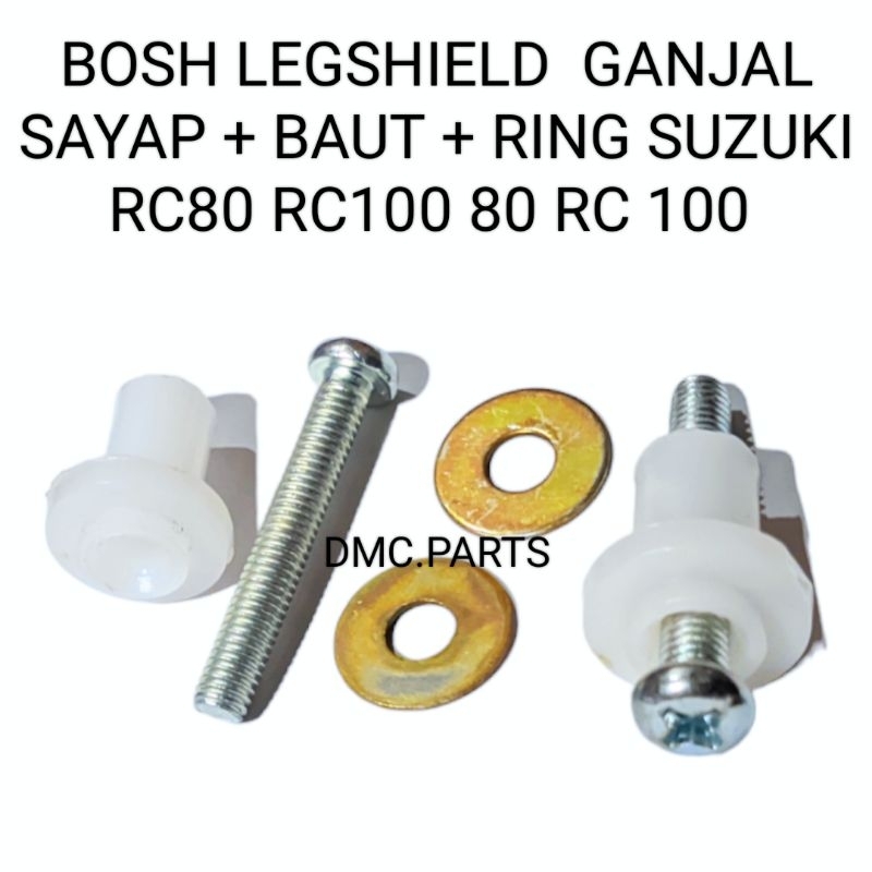 Jual BAUT + RING + BOSH LEGSHIELD GANJAL SAYAP SUZUKI RC80 RC100 80 RC 100 DEK LEKSIL FR70 FR80 ...
