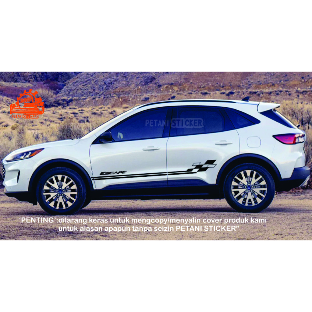 Jual stiker sticker mobil ford escape list terbaru motif keren mobil ...
