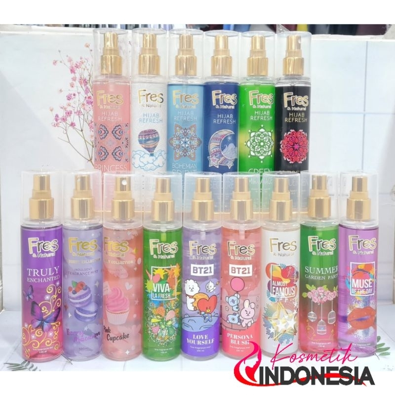 Jual TERMURAH!!! PARFUM FRES & NATURAL HIJAB REFRESH 100ML | Shopee ...