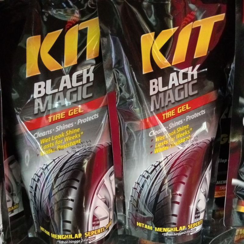 Jual Kit Black Magic Tire Gel Pouch 200ml | Shopee Indonesia