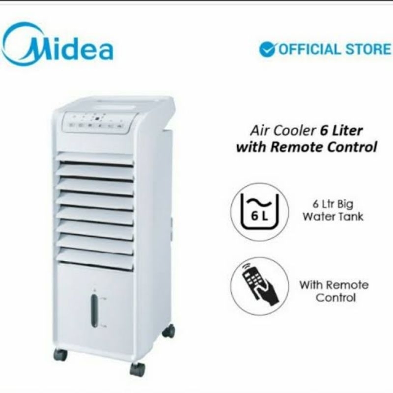 Jual Midea Air Cooler 6 Liter AC100-A - Remote Control - Timer 7 jam ...