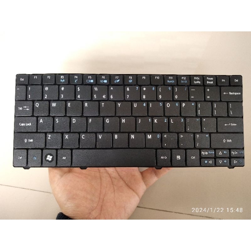 Jual keyboard laptop acer aspire one 721 AO 722 753 752 753 | Shopee ...