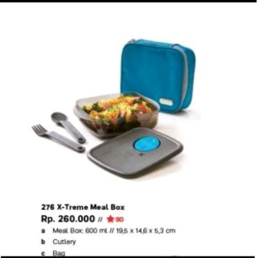 Jual Extreme meal box Tupperware | Shopee Indonesia