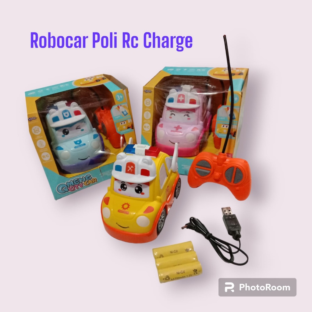 Jual Robocar poli rc charge/mainan anak/mobil rc | Shopee Indonesia