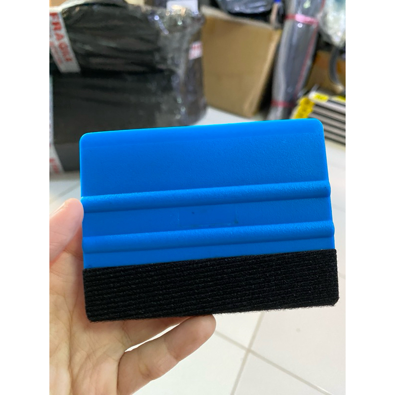 Jual Rakel scrap kaca blue black alat pasang kaca film | Shopee Indonesia