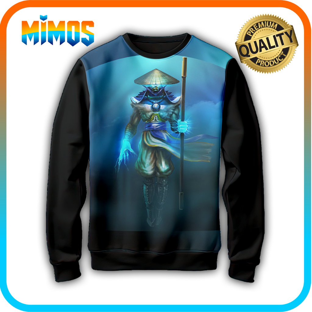 Jual Sweater Anak Mortal Kombat Raiden MK3D-04 Sweater Anak & Dewasa ...