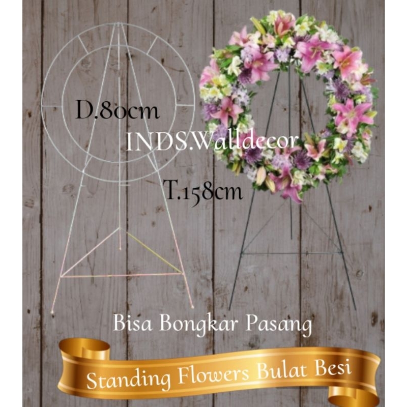 Jual Standing Flower / Tiang Bunga Dekorasi / Stand Bunga Karangan ...