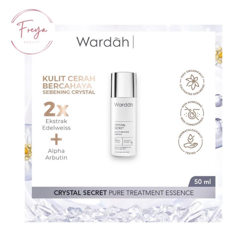 Jual WARDAH Crystal Secret Pure Treatment Essence 50ml | Shopee Indonesia