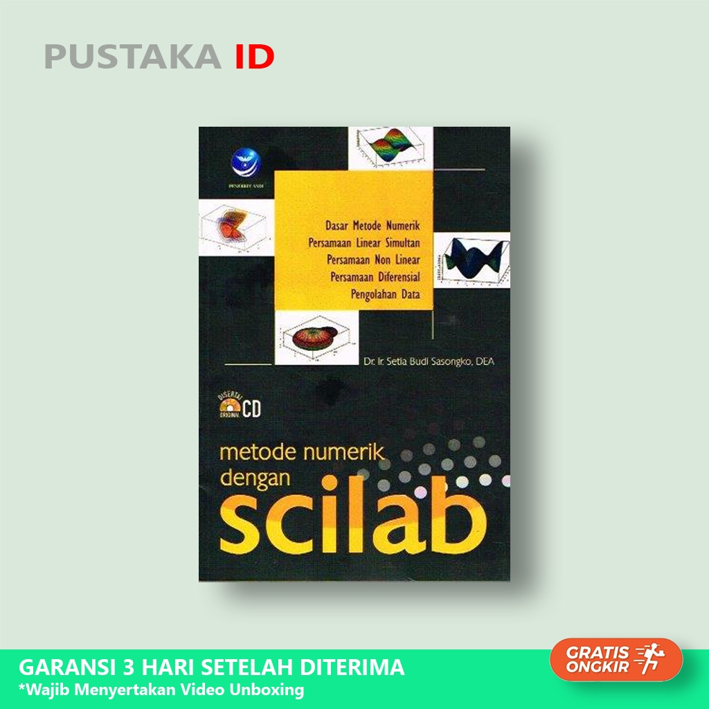 Jual Buku Metode Numerik dengan Scilab - Original | Shopee Indonesia