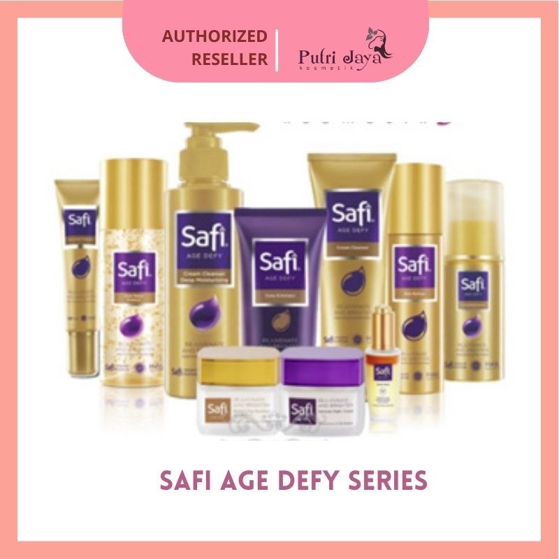 Jual SAFI Age Defy Series/day,Night,Cleanser,Essence,Serum,exfoliator ...