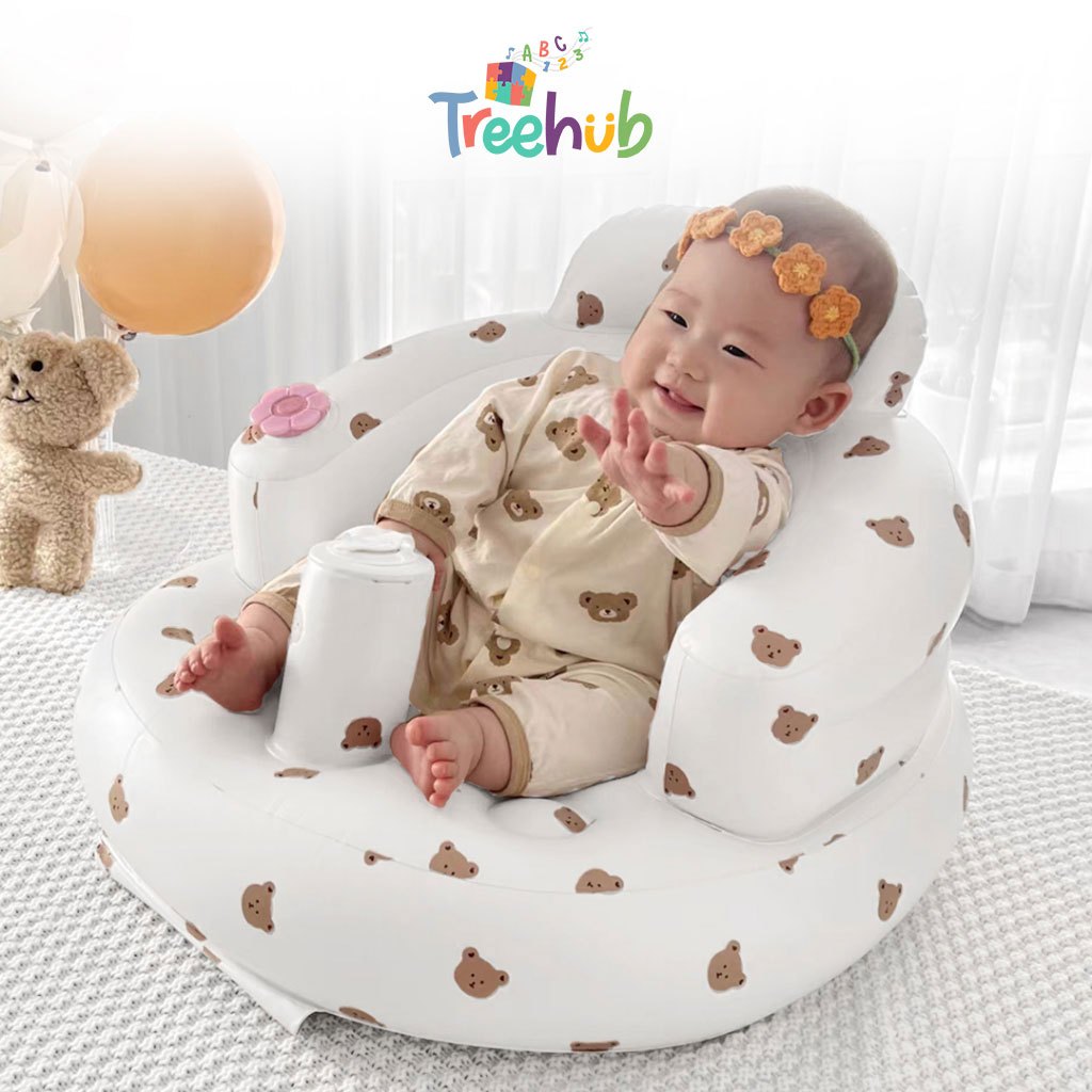 Jual Treehub Sofa Bayi belajar duduk Kursi Duduk Bebek balon Tempat ...