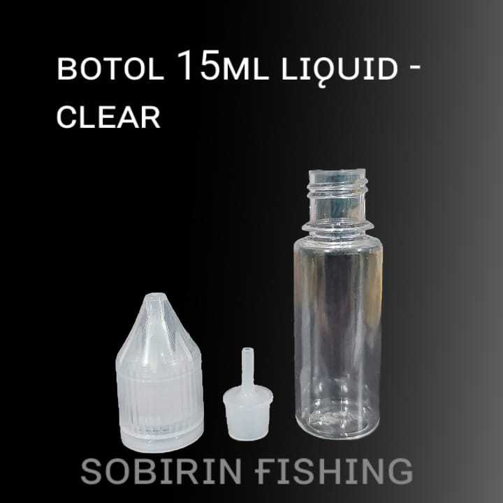 Jual Botol Chuby 15ml clear botol liquid clear | Shopee Indonesia