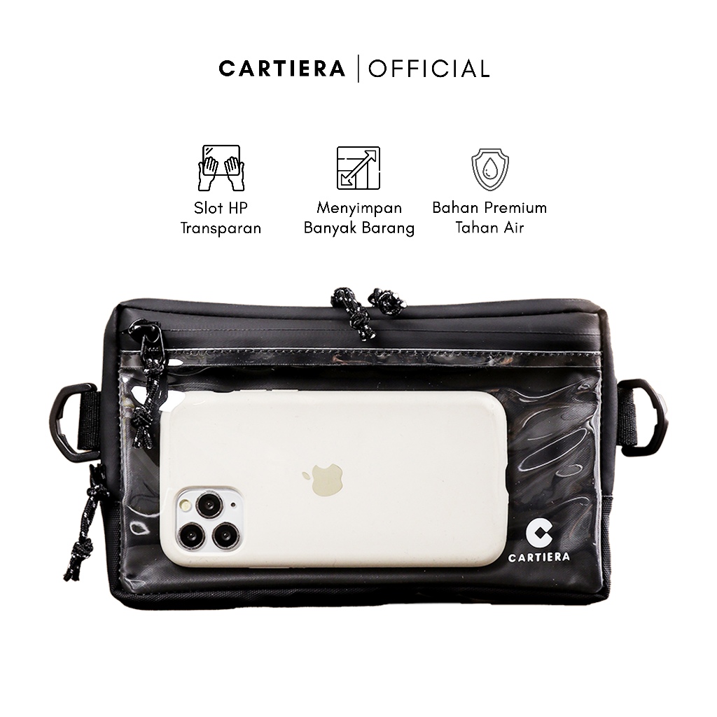 Jual Cartiera Nexus Clutch Pria Wanita Hand Sling Hanging Bag ...