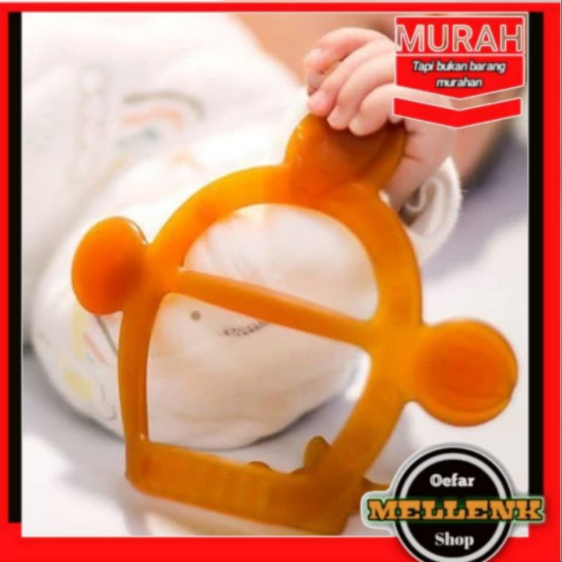 Jual Teether gelang bayi BPA FREE silicon aman gigitan bayi mainan bayi ...