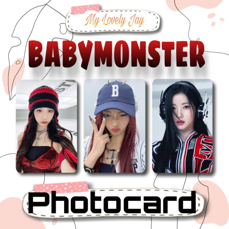 Jual BABYMONSTER PHOTOCARD SELCA CONCEPT BABY MONSTER | Shopee Indonesia
