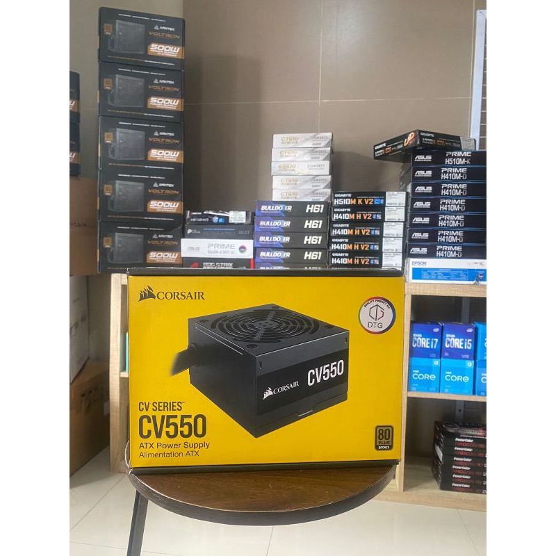 Jual Corsair Powersupply CV550 550W 80+ Bronze [CP-9020210-EU] CV 550 ...