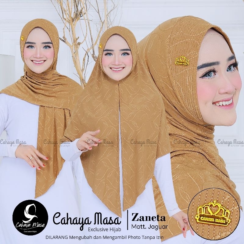 Jual Wiizha - Jilbab Cahaya Masa Model Zaneta bahan Jaguar Premium ...