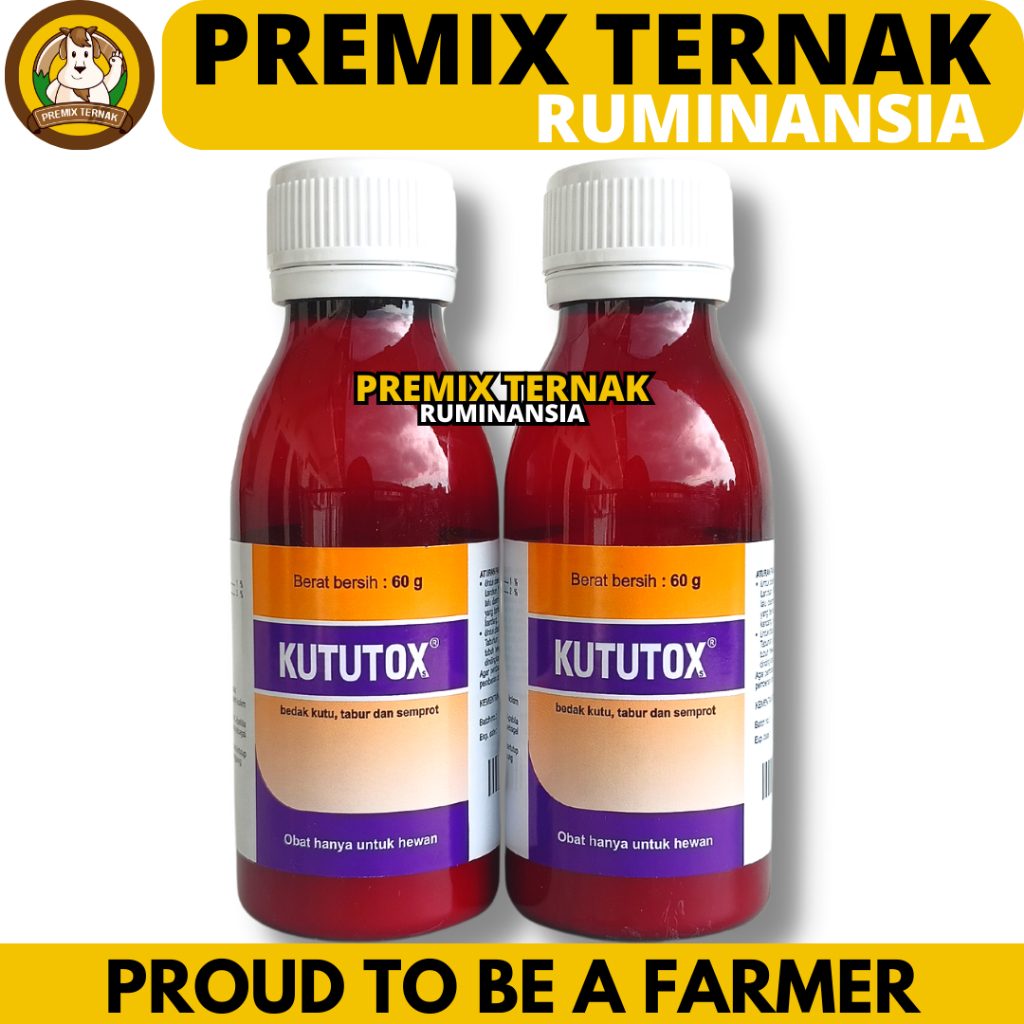 Jual KUTUTOX 60 Gram - Obat Kutu Hewan Peliharaan - Anti kutu tabur ...