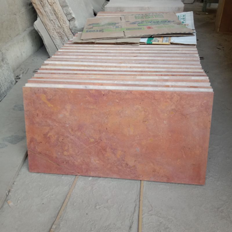 Jual Lantai lembaran batu marmer merah 30x60 | Shopee Indonesia