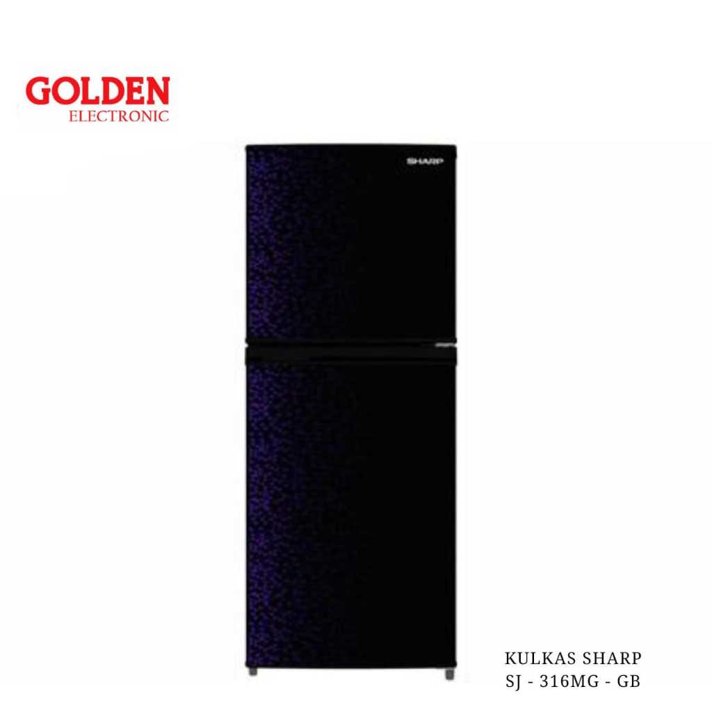 Jual Kulkas SHARP 2 Pintu SJ-316MG-GB | Shopee Indonesia