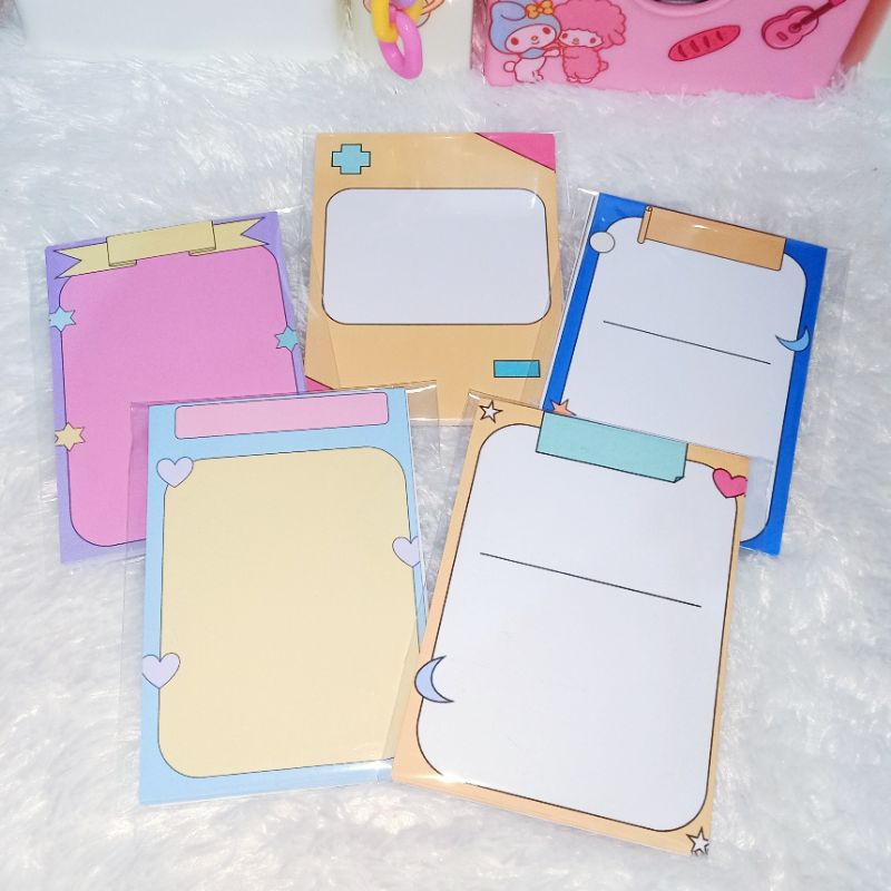 Jual Memopad/notepad memo kertas isi 30 lembar (No Glue) | Shopee Indonesia