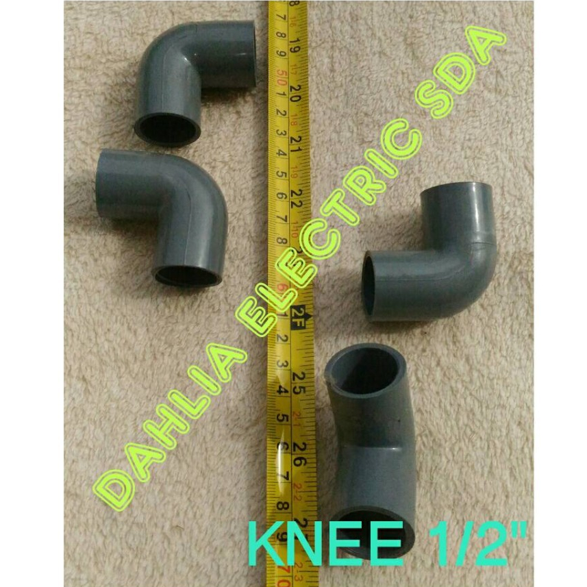 Jual KNEE PVC 1/2 INCH | Shopee Indonesia